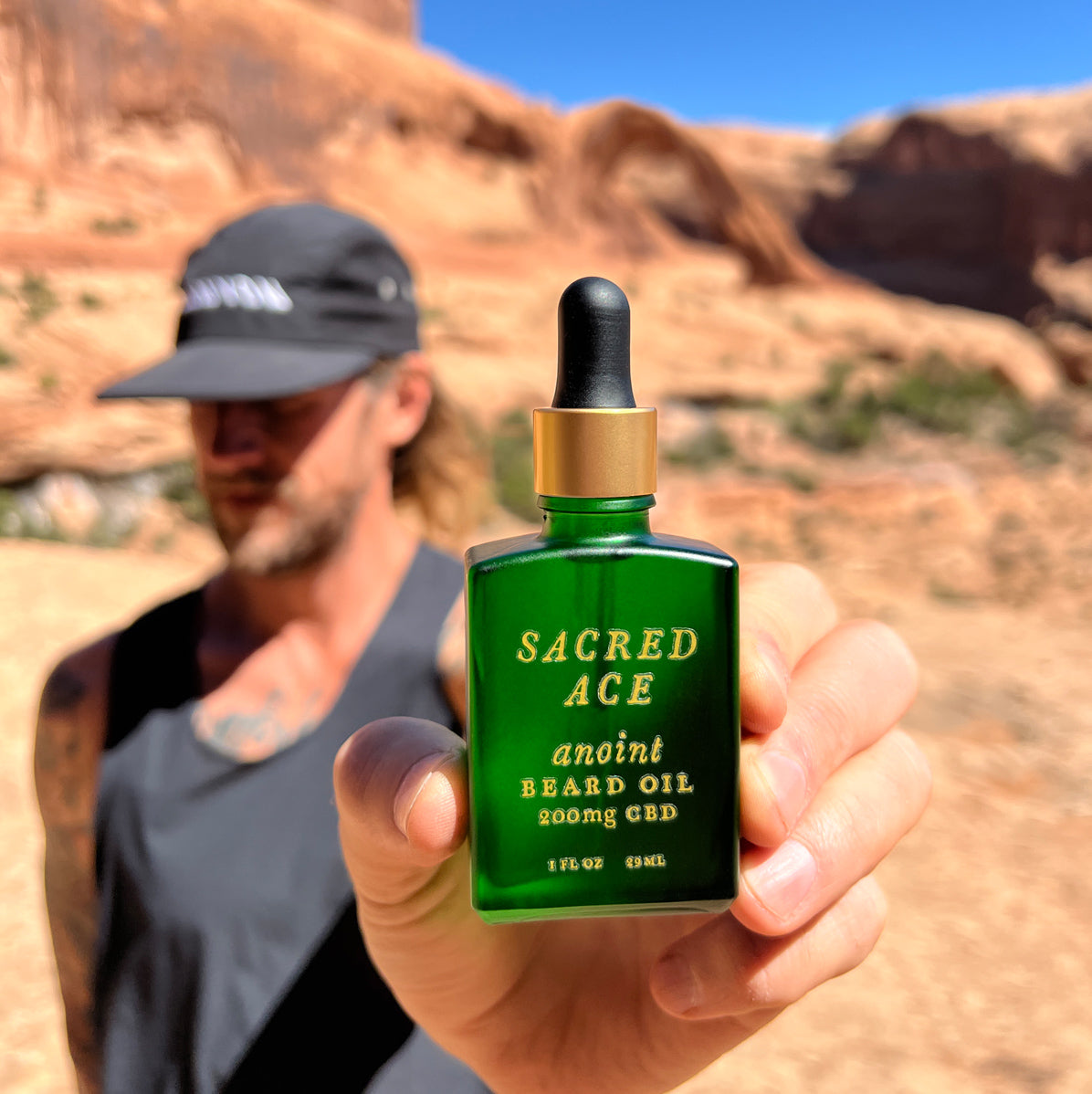 CBD Beard Oil – Sacred Ace CBD Skincare
